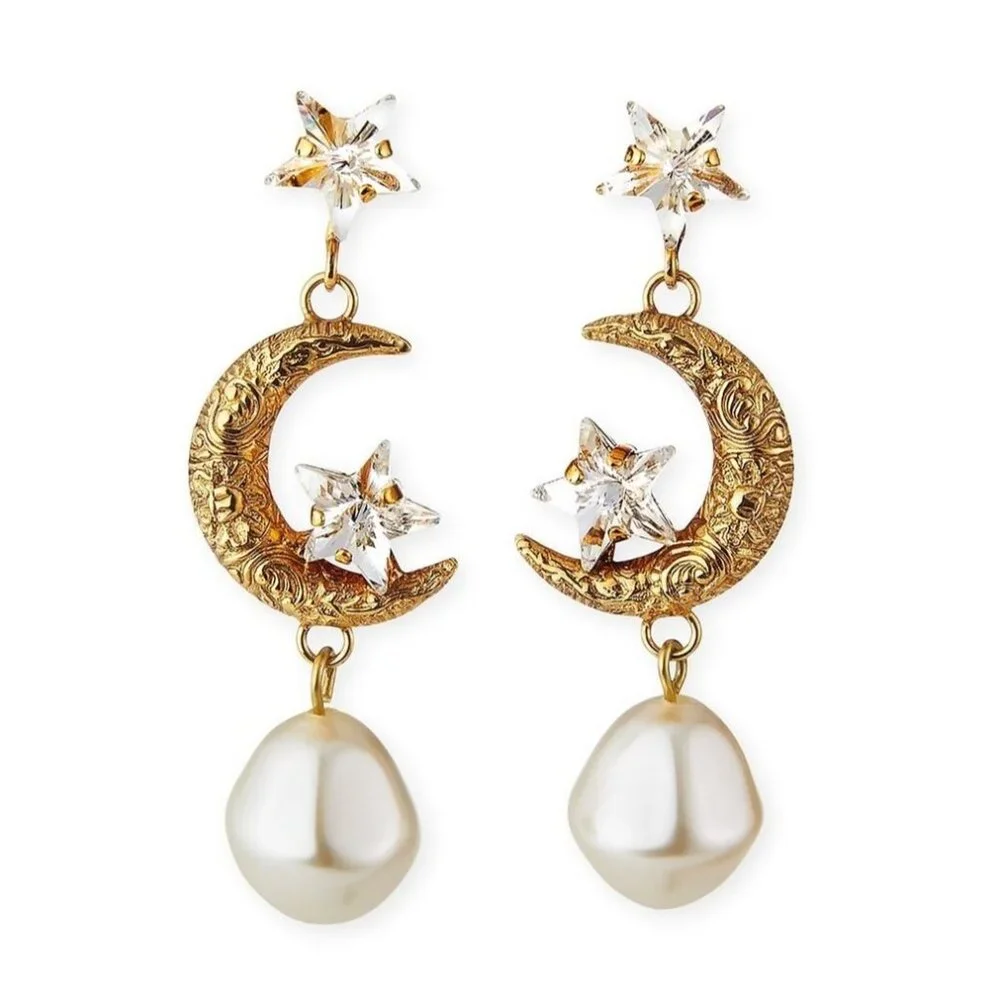 Jennifer Behr | Jewelry | New Jennifer Behr Elpis Pearl Drop Celestial ...